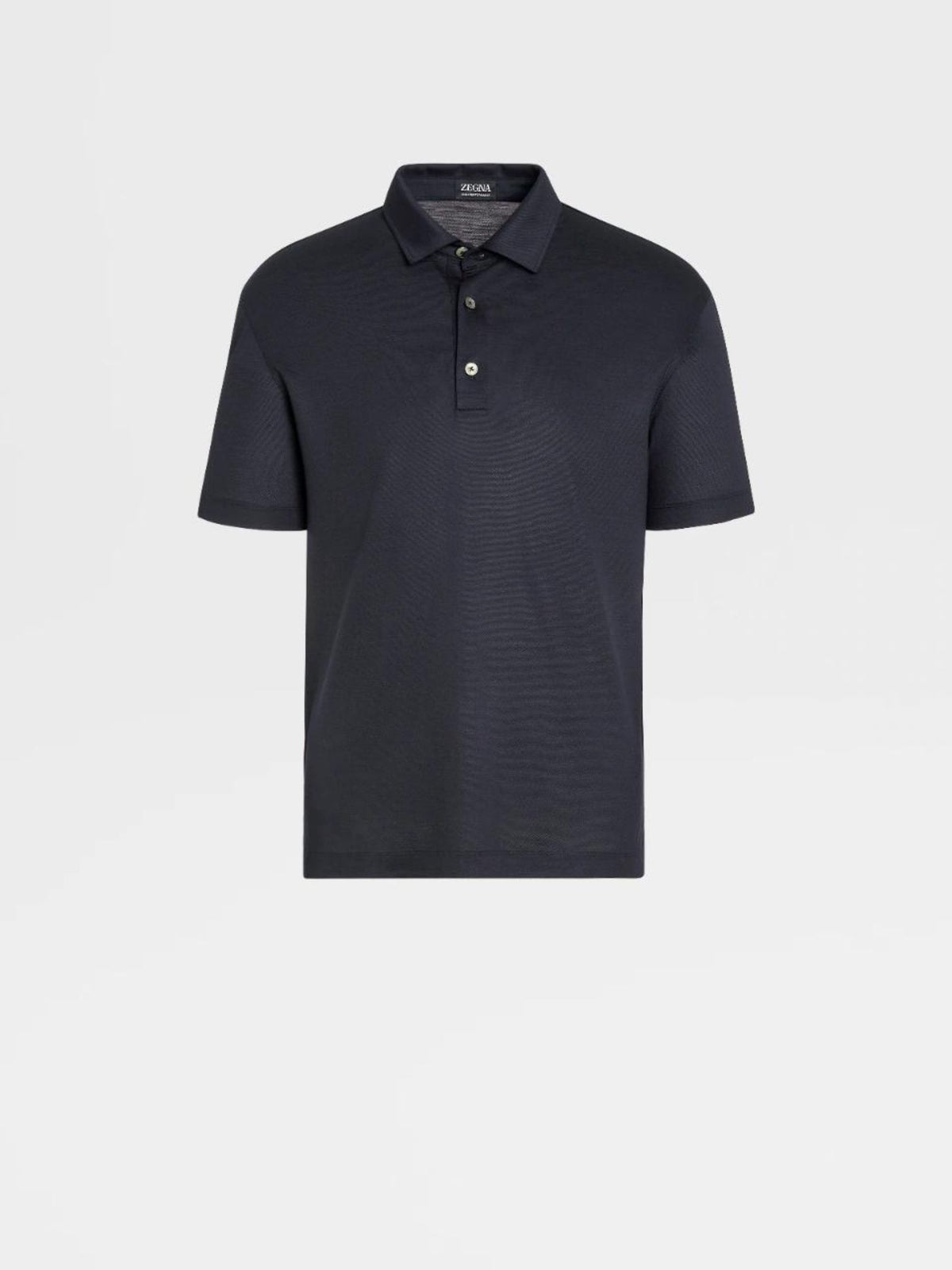 Navy Blue High Performance Wool Short Sleeve Polo– M PENNER